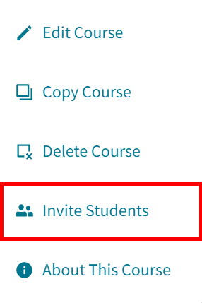 Achieve > Allow students to join a course