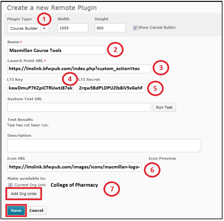 Administrators: Integrate Macmillan or BFW courses with D2L/Brightspace