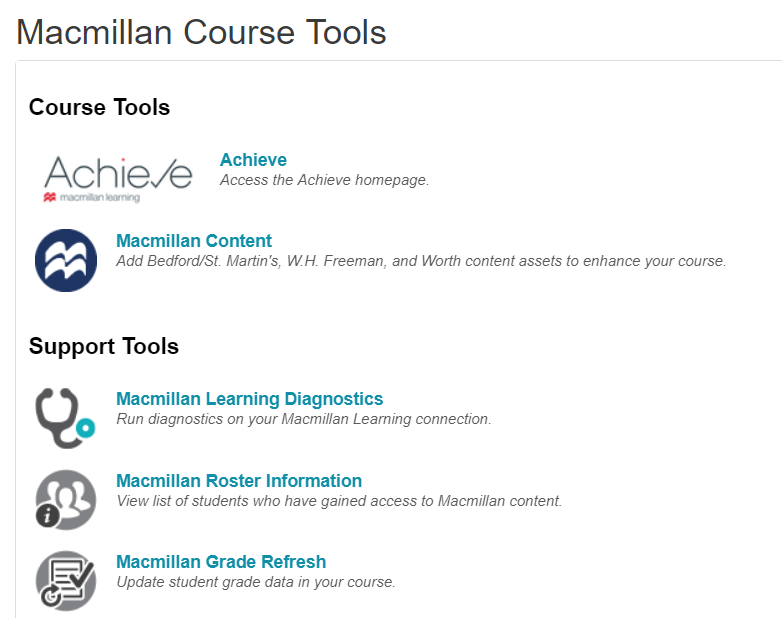 Instructors: Integrate Achieve courses with Moodle