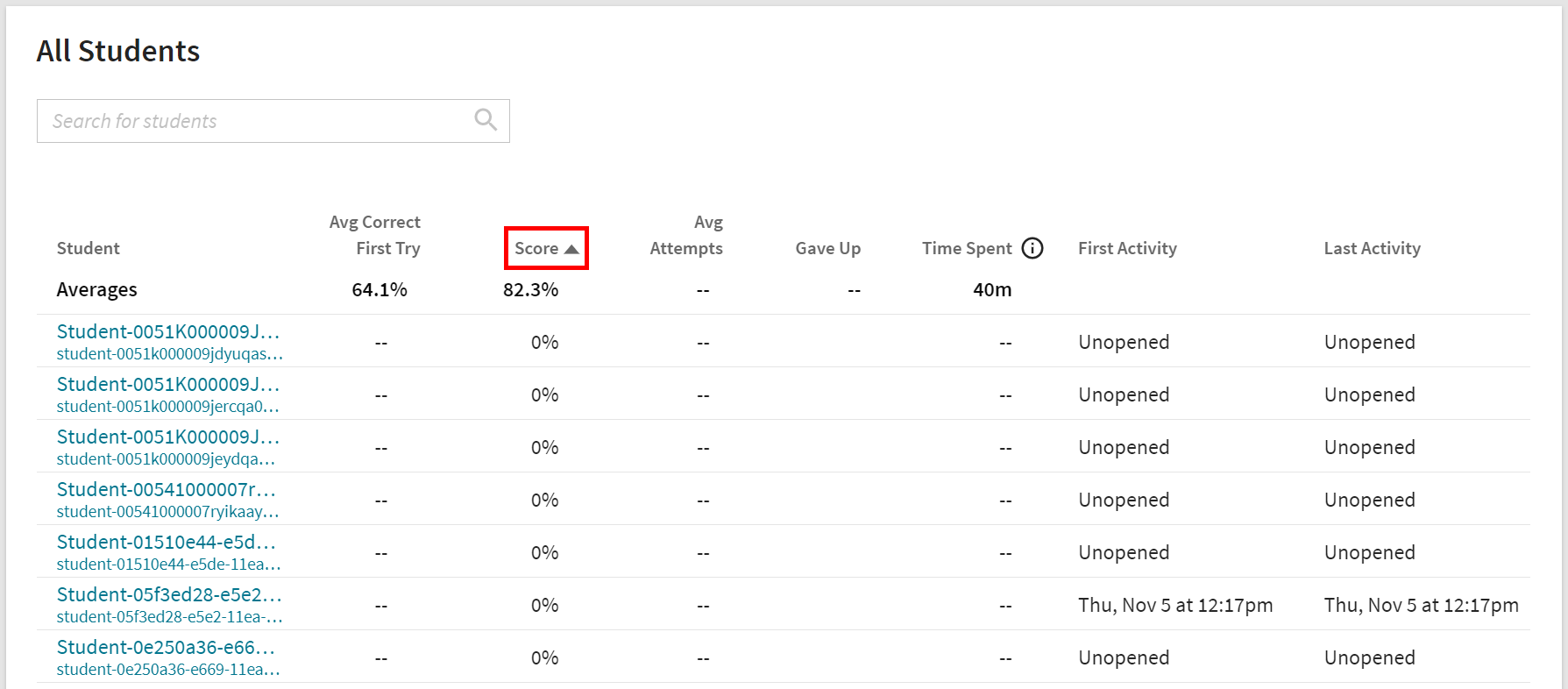 Achieve > Viewing, editing, and resetting student work in the Assessment Responses tab (Beta)