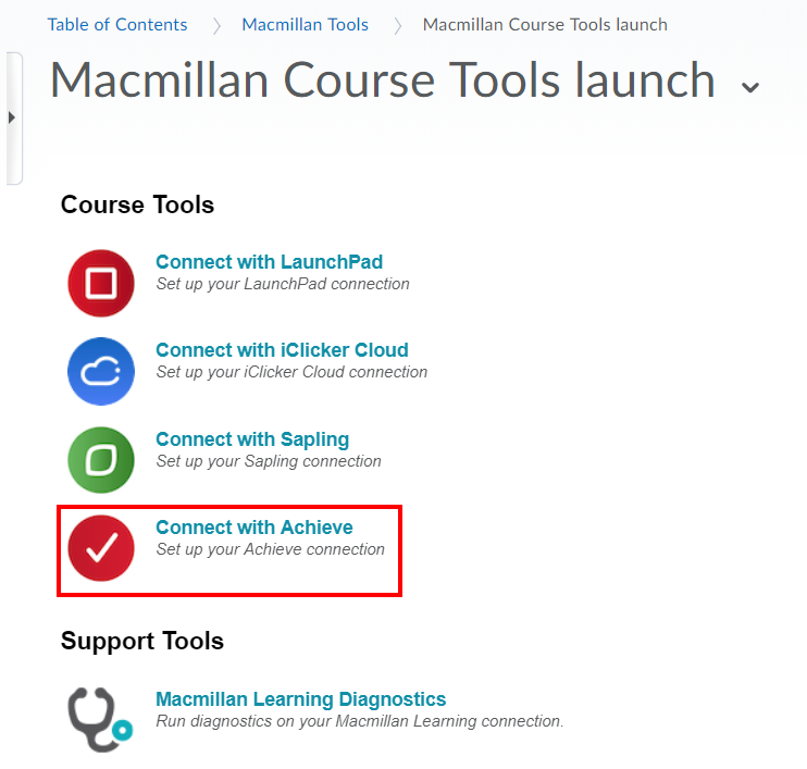 Achieve integration with D2L/Brightspace for instructors and teachers