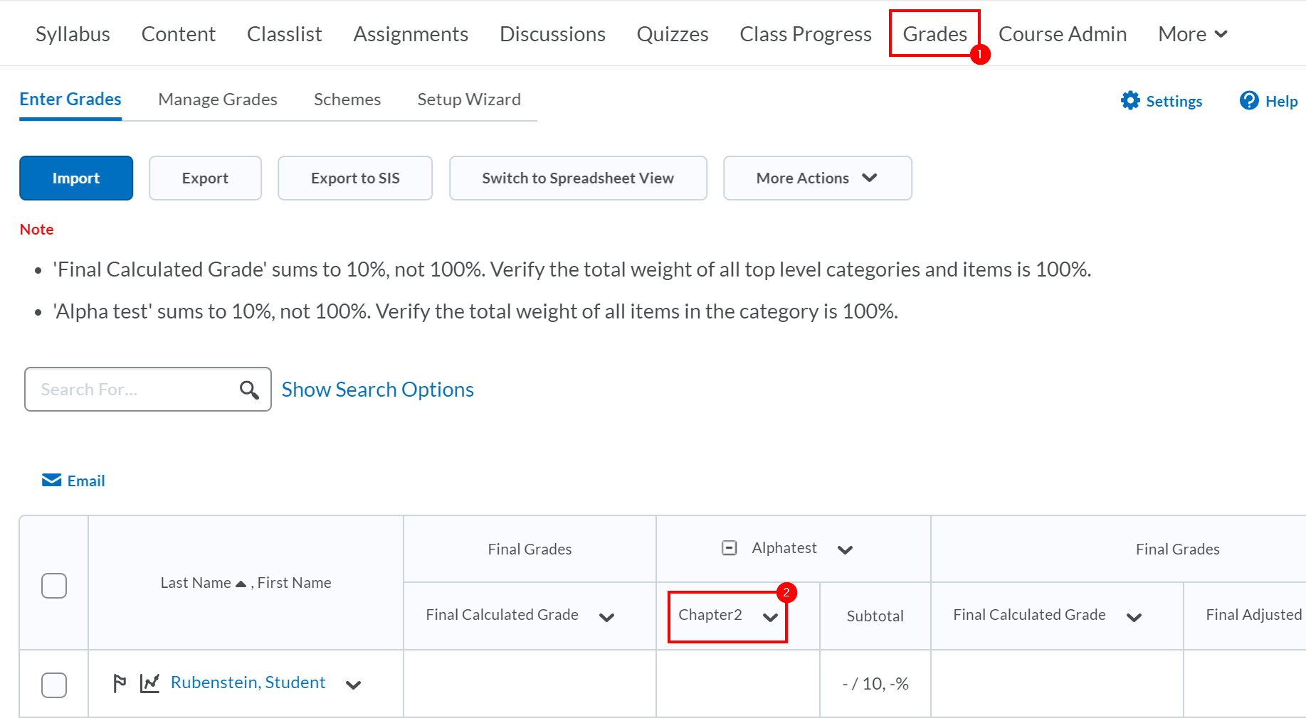 Achieve integration with D2L/Brightspace for instructors and teachers