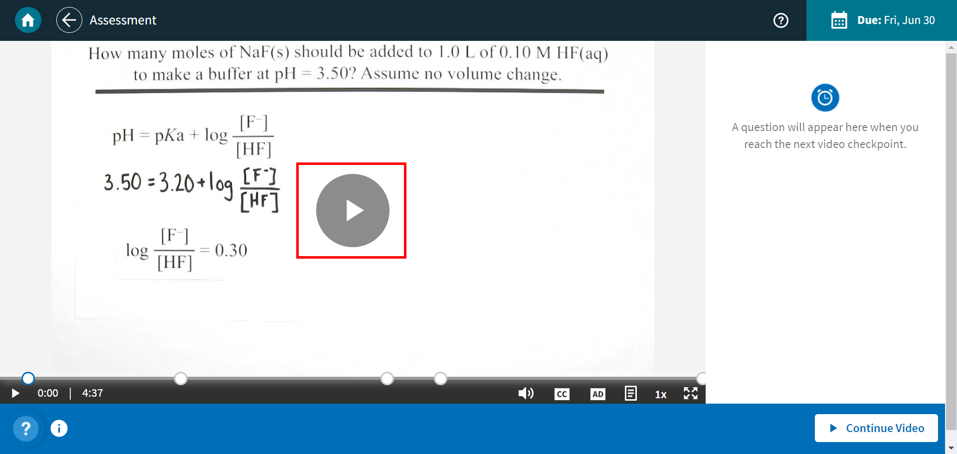 Achieve > Interactive Video Assessments (Beta)