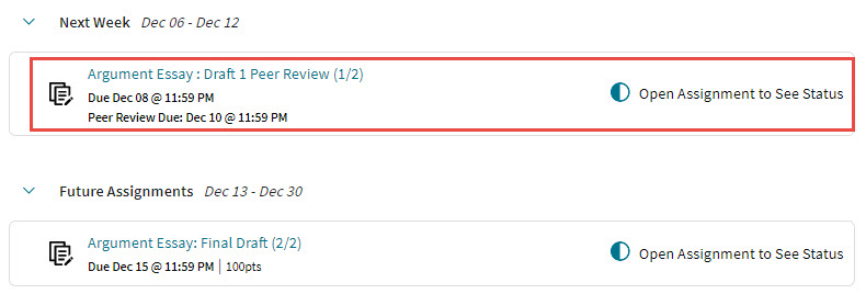 Achieve > Add notes and reviewer feedback to your revision plan for a ...