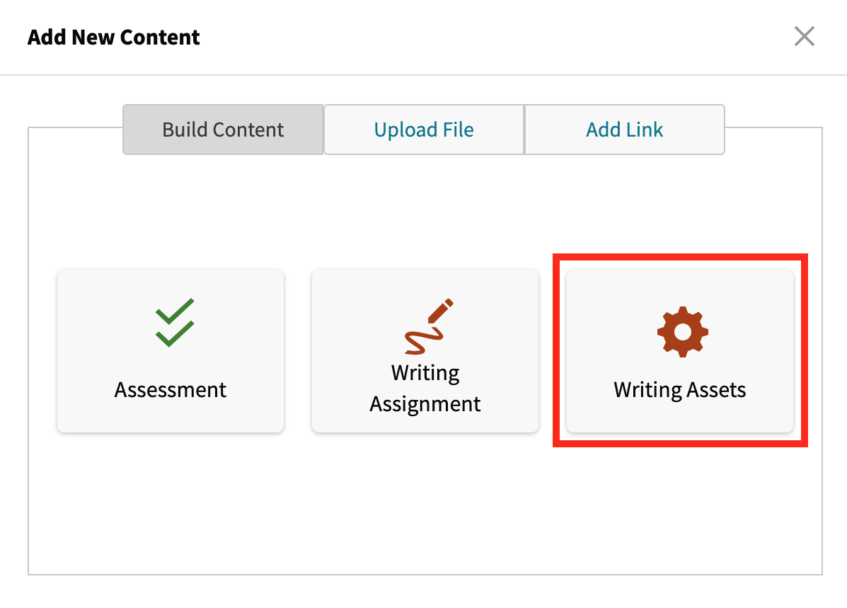 Achieve > Create and modify editing marks for Writing assignments