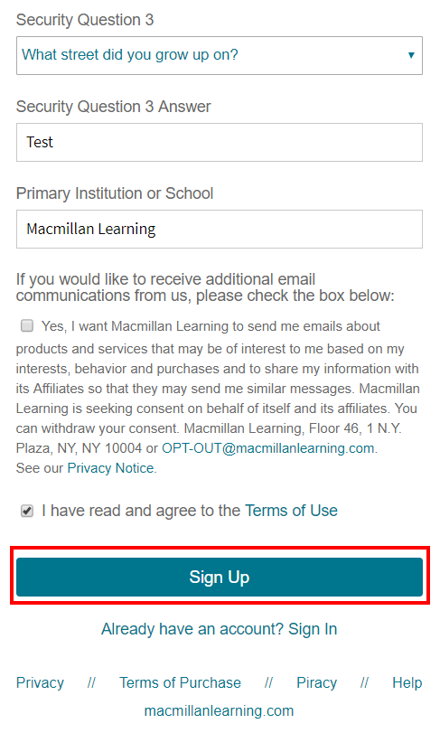 Achieve > Purchase access to your course in the Student Store