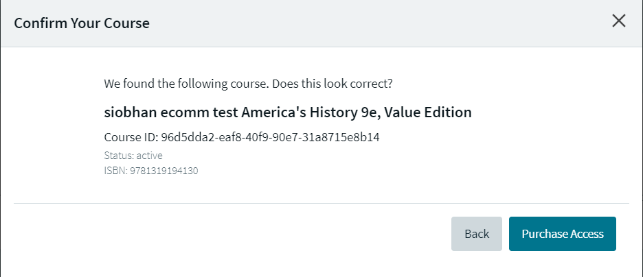 Achieve > Purchase access to your course in the Student Store