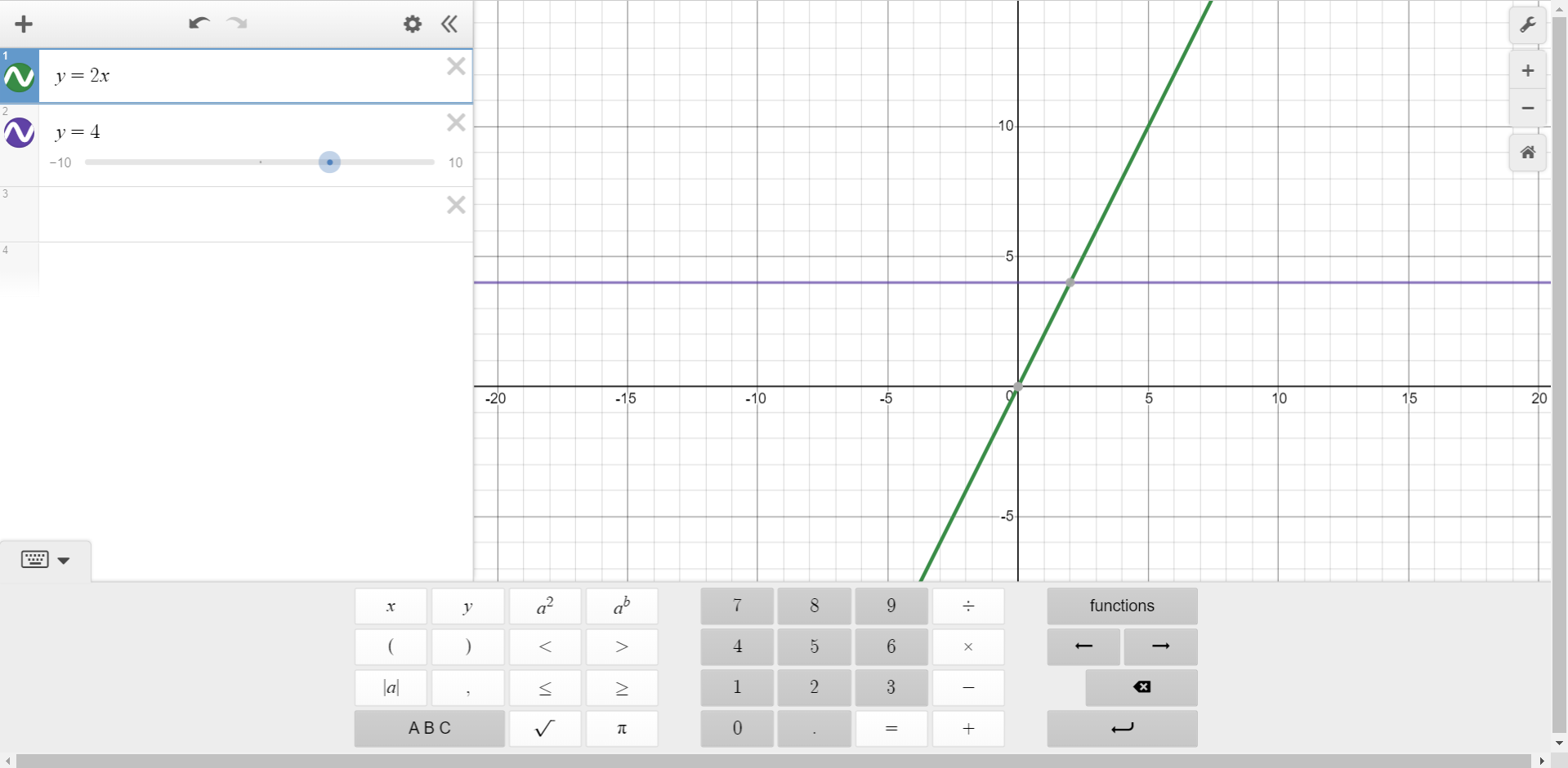 Achieve, Sapling Learning (High School) > Graphing calculator in ...