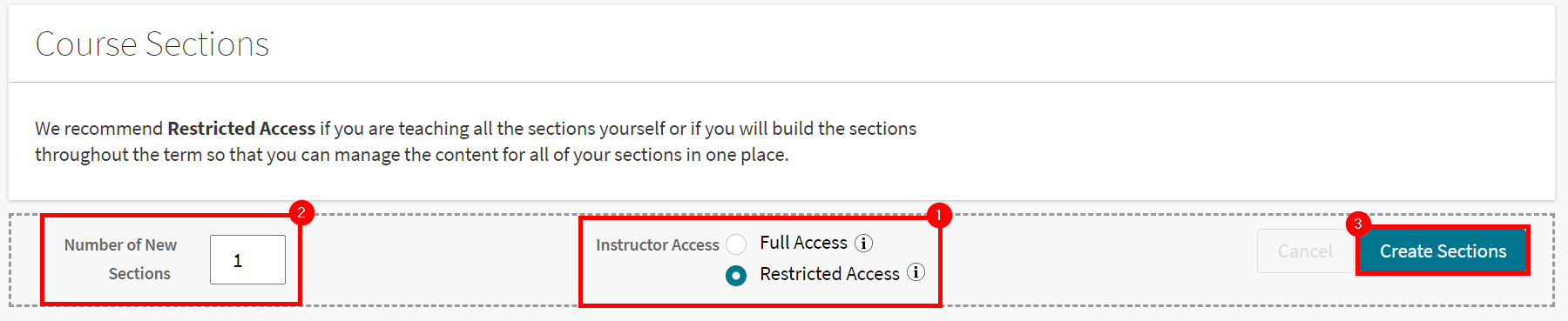 Achieve > Create and manage sections with a Section Manager