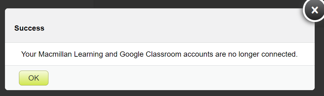 Using Macmillan/BFW tools in your Google Classroom course
