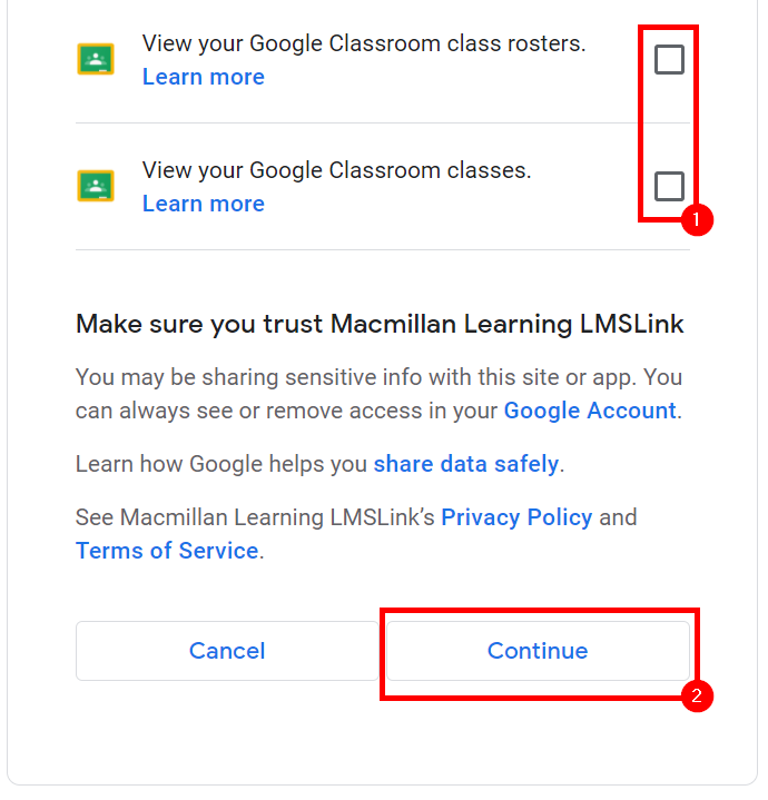 Integrate with Google Classroom