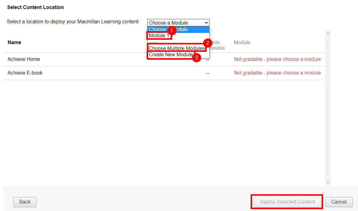 Achieve integration with Canvas for instructors and teachers