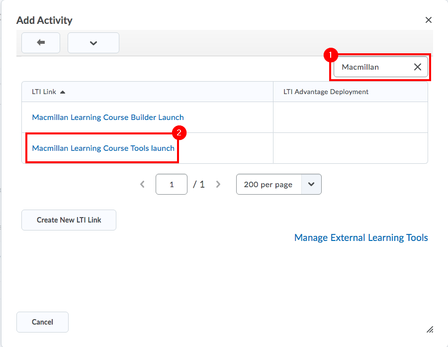 Achieve integration with D2L/Brightspace for instructors and teachers