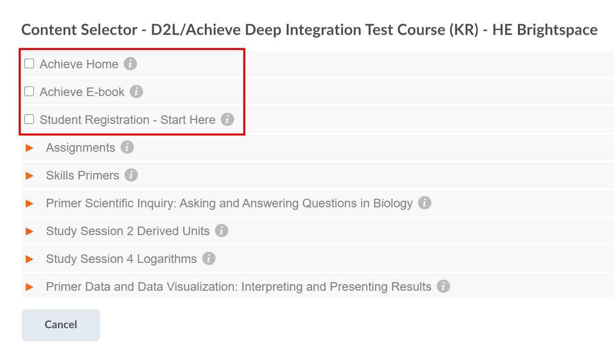 Achieve integration with D2L/Brightspace for instructors and teachers