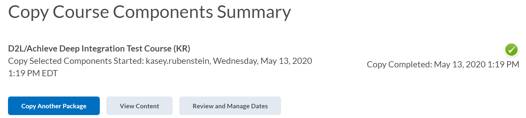 Transitioning to LTI Advantage integration (LTI 1.3): Copy a D2L ...
