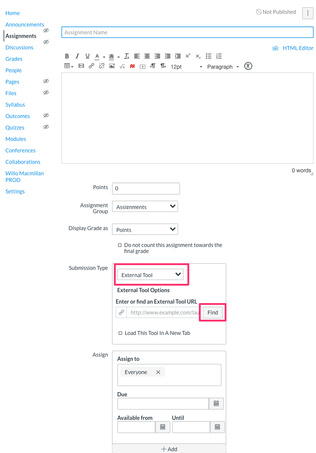 LTI Advantage (LTI 1.3) integration with Canvas for instructors and ...