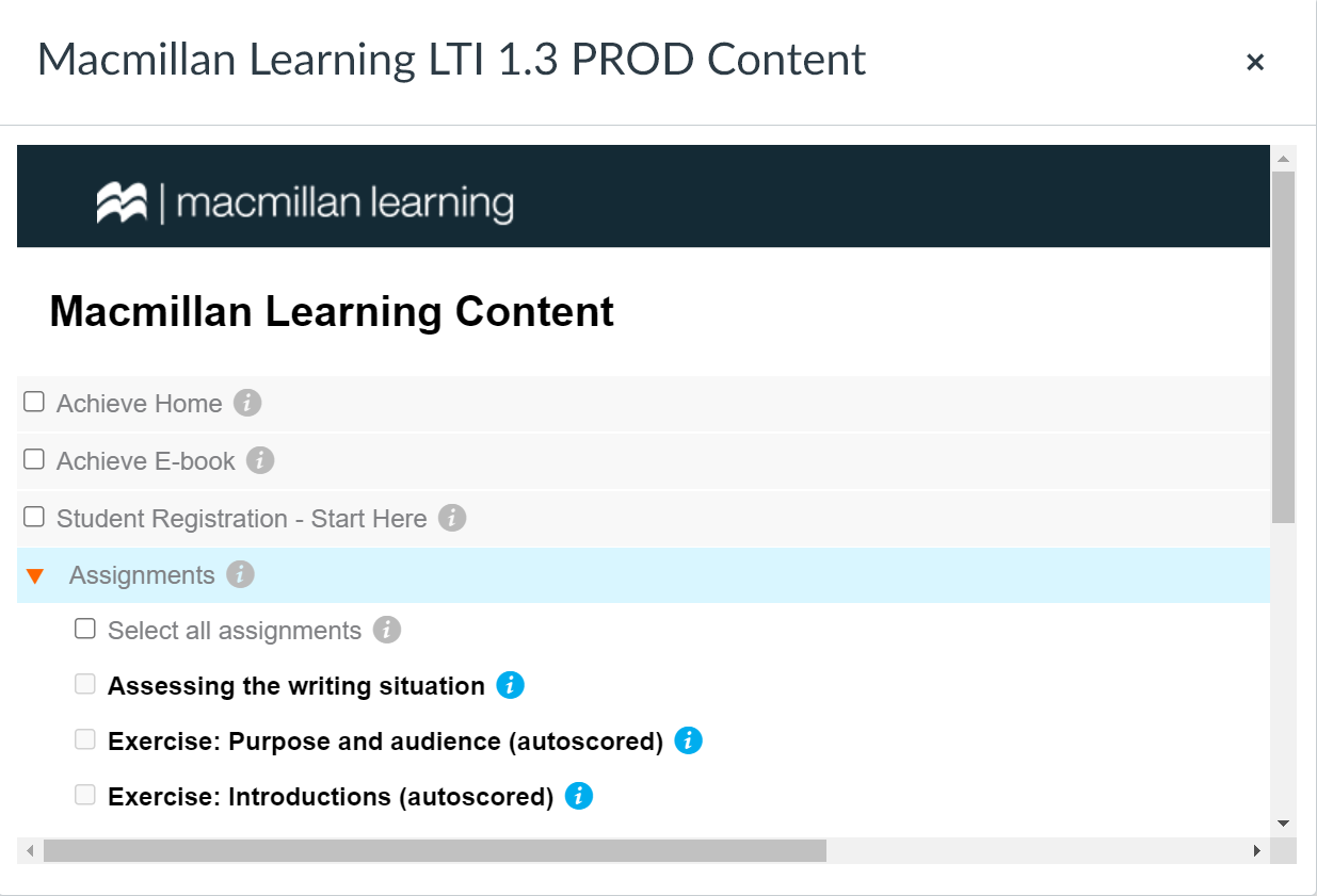 LTI Advantage (LTI 1.3) integration with Canvas for instructors and ...