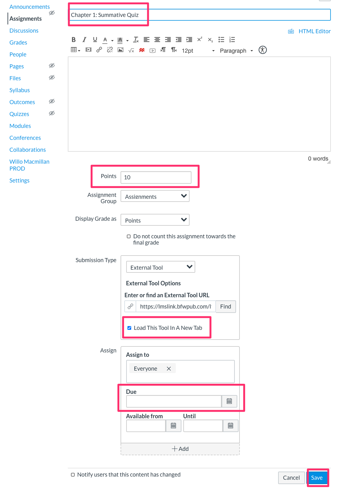 LTI Advantage (LTI 1.3) integration with Canvas for instructors and ...
