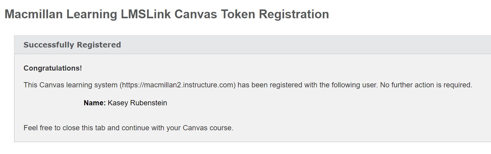 Using Macmillan/BFW Course Tools in your Canvas course