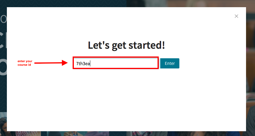 Find the Course ID for your Achieve course