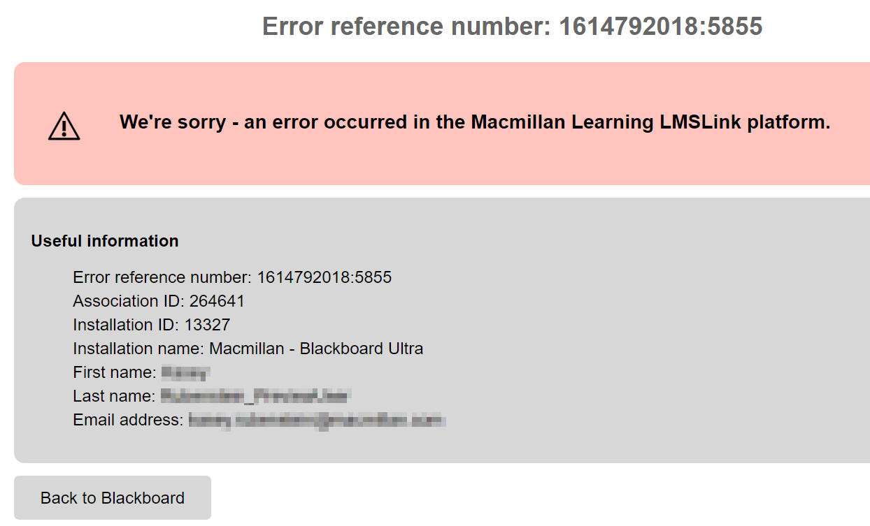 Troubleshoot LMS integration issues as a student
