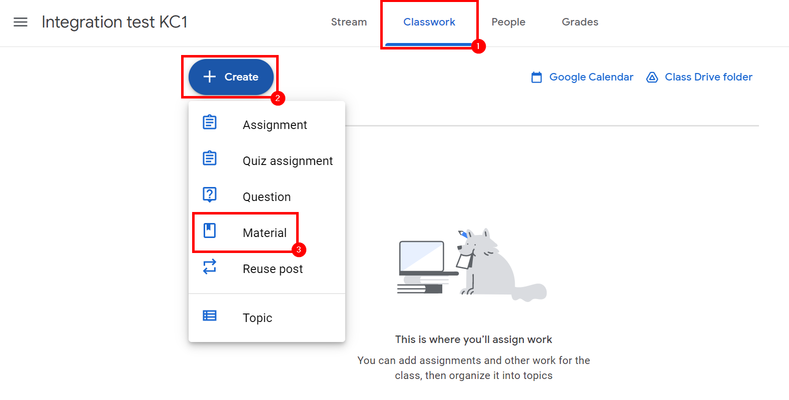 Integrate your Achieve course with Google Classroom