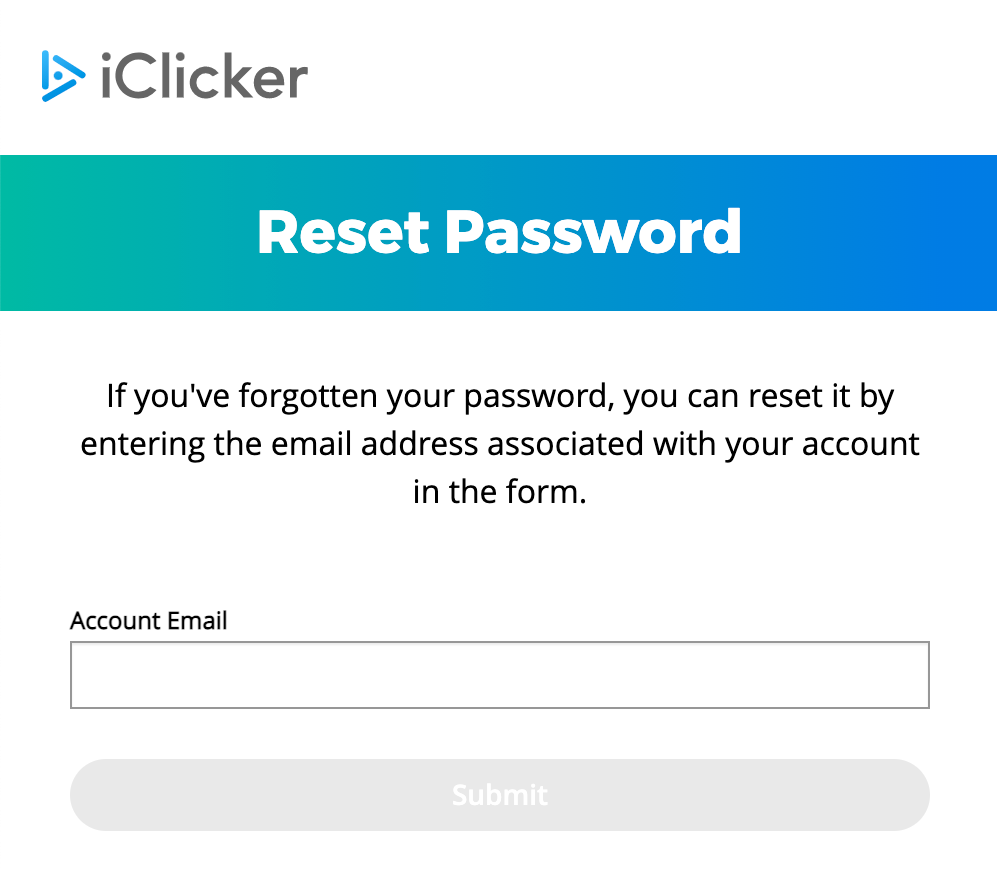 How to Retrieve Your Forgotten iClicker Password and Username