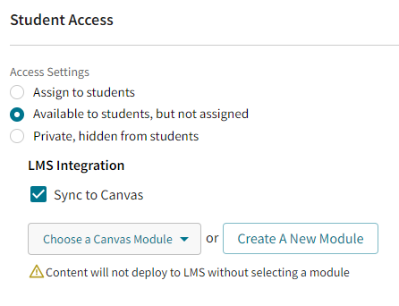 LTI Advantage (LTI 1.3) integration with Canvas for instructors and ...