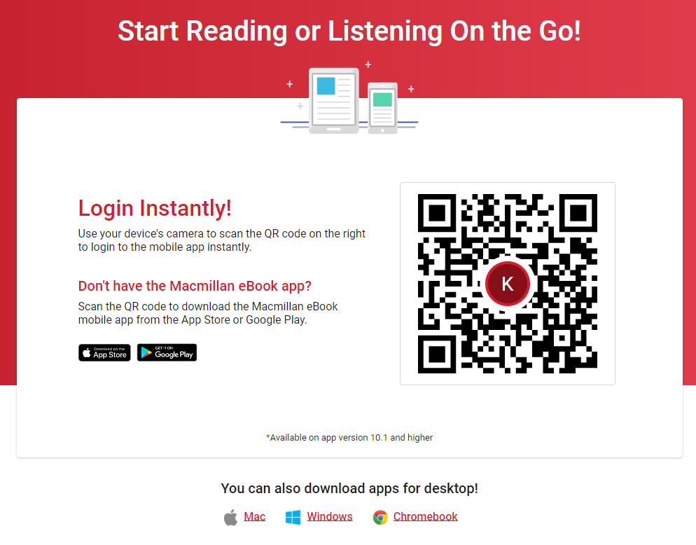 Achieve > Download an e-book to read offline