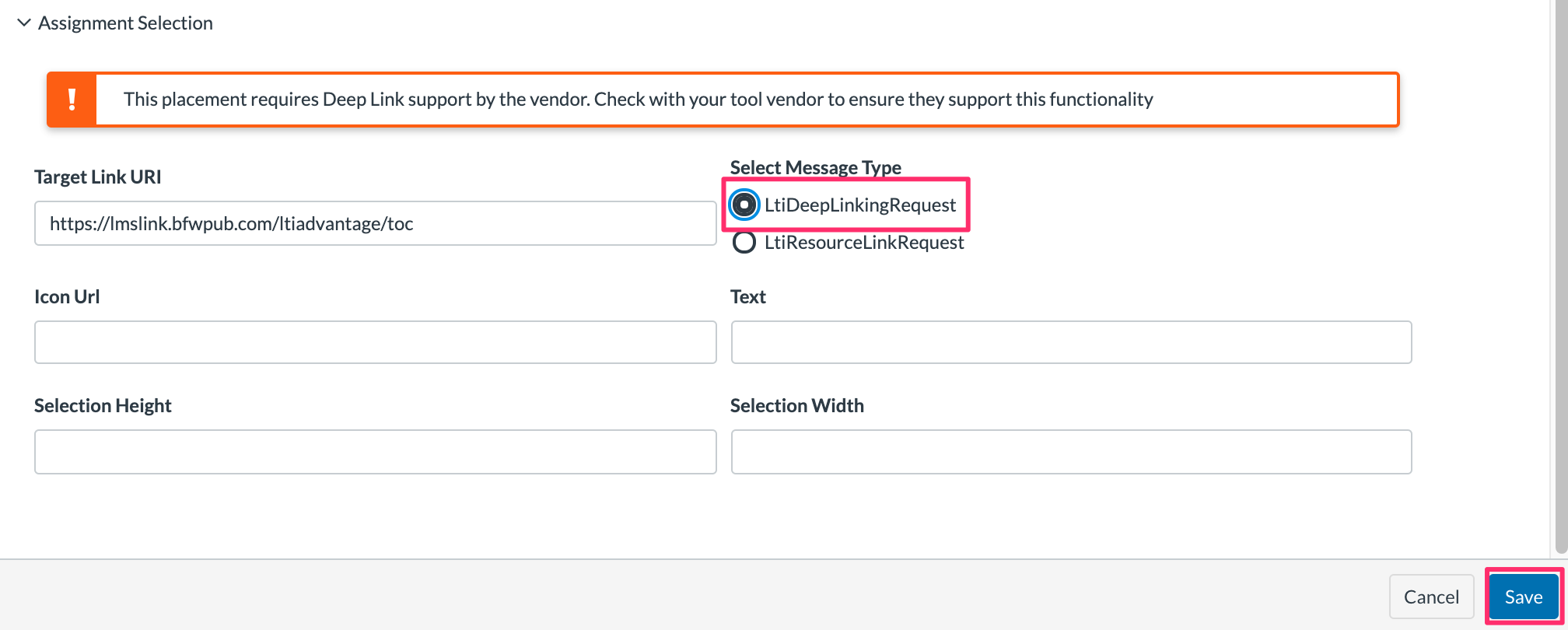 Set up Canvas for integration with Achieve using LTI Advantage (LTI 1.3)