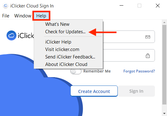 How to Update to the Most Recent Version of iClicker Cloud