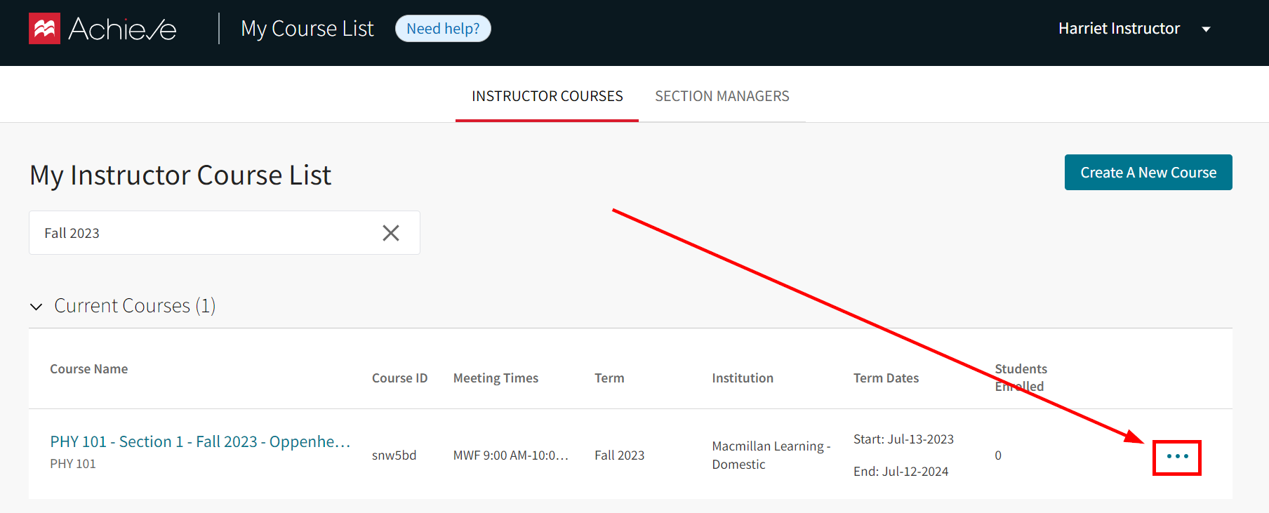 Achieve > Help Students with Access Code Issues
