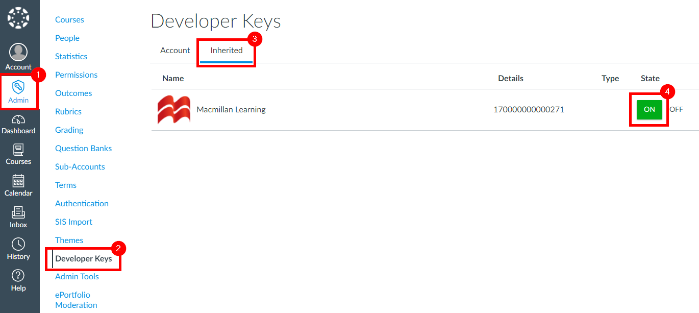 Set up Canvas for integration with Achieve using LTI 1.0