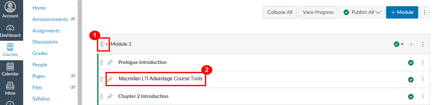 Using Macmillan/BFW Course Tools in your Canvas course