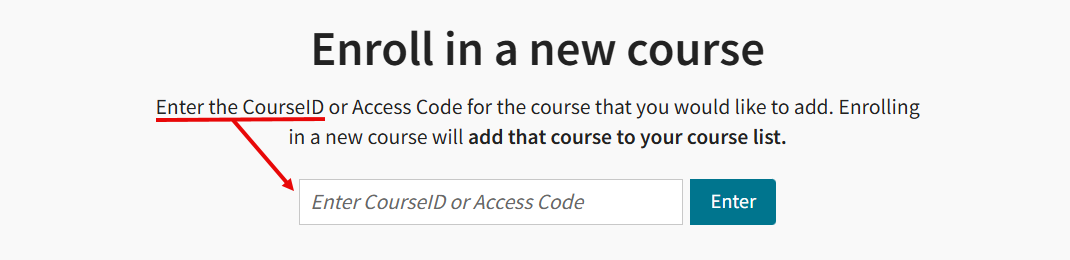 Find the Course ID for your Achieve course