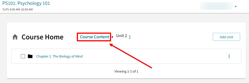 Navigate the My Course tab in your Achieve course