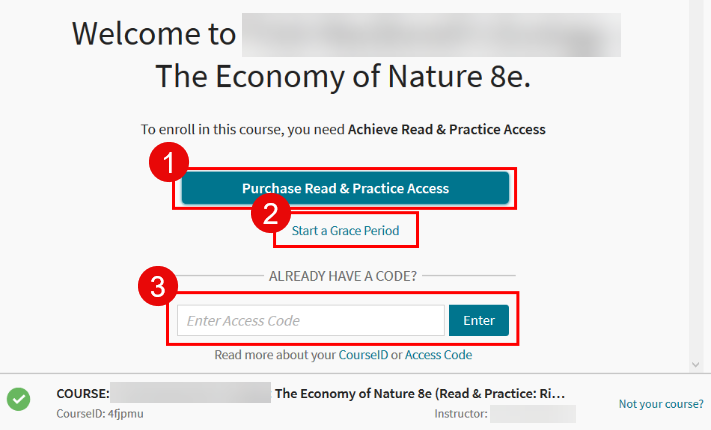 Students: Register for Achieve courses via your school's LMS