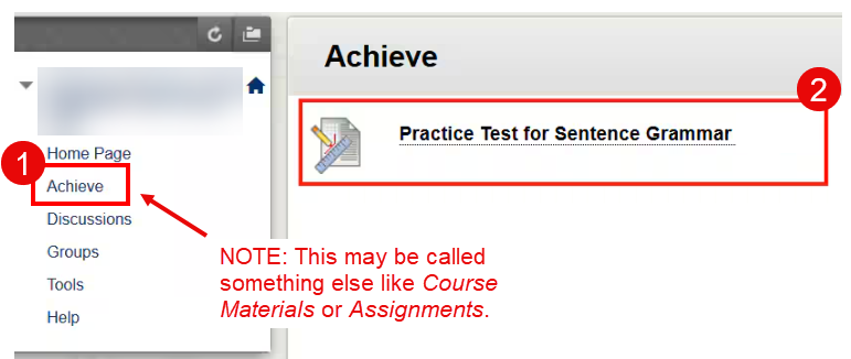 Students: Register for Achieve courses via your school's LMS