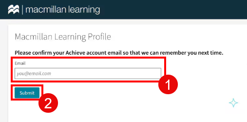 Students: Register for Achieve courses via your school's LMS