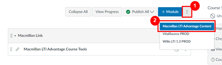 Integrate your Achieve course with Canvas using LTI Advantage (LTI 1.3)