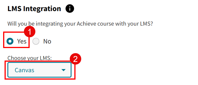 Integrate your Achieve course with Canvas using LTI Advantage (LTI 1.3)