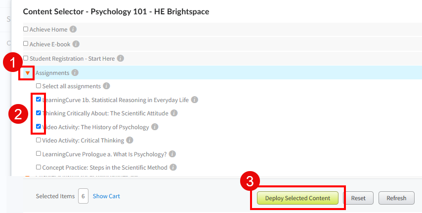 Integrate your Achieve course with D2L/Brightspace using LTI 1.0