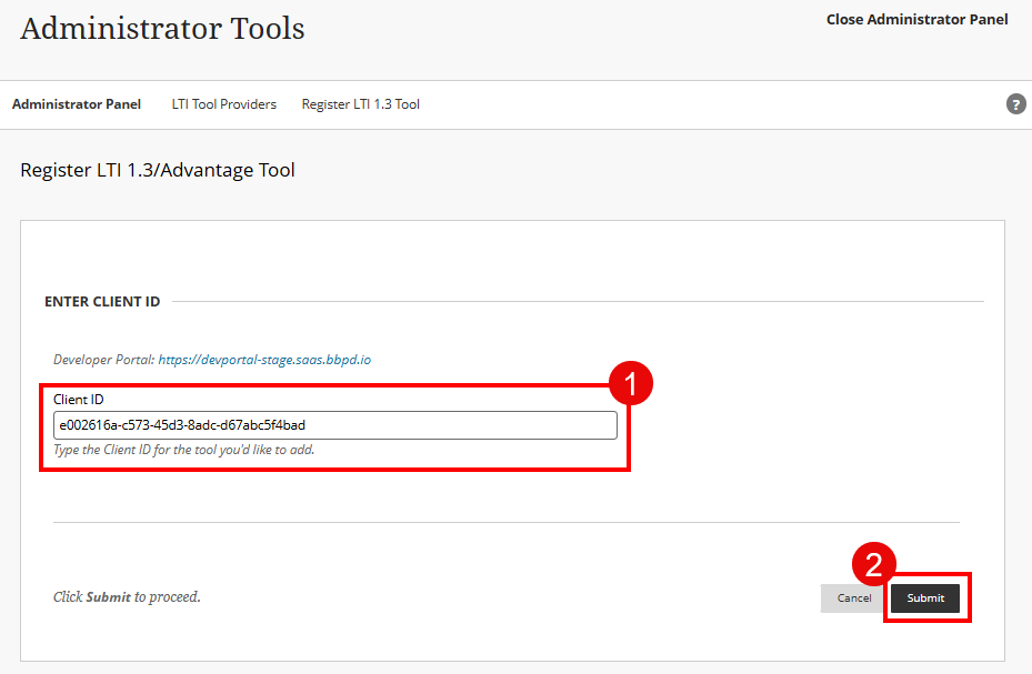 Set up Blackboard for integration with Achieve using LTI Advantage (LTI ...