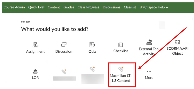 Integrate your Achieve course with D2L/Brightspace using LTI Advantage (LTI 1.3)