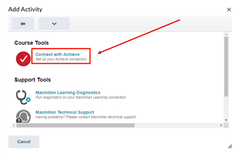 Integrate your Achieve course with D2L/Brightspace using LTI Advantage (LTI 1.3)