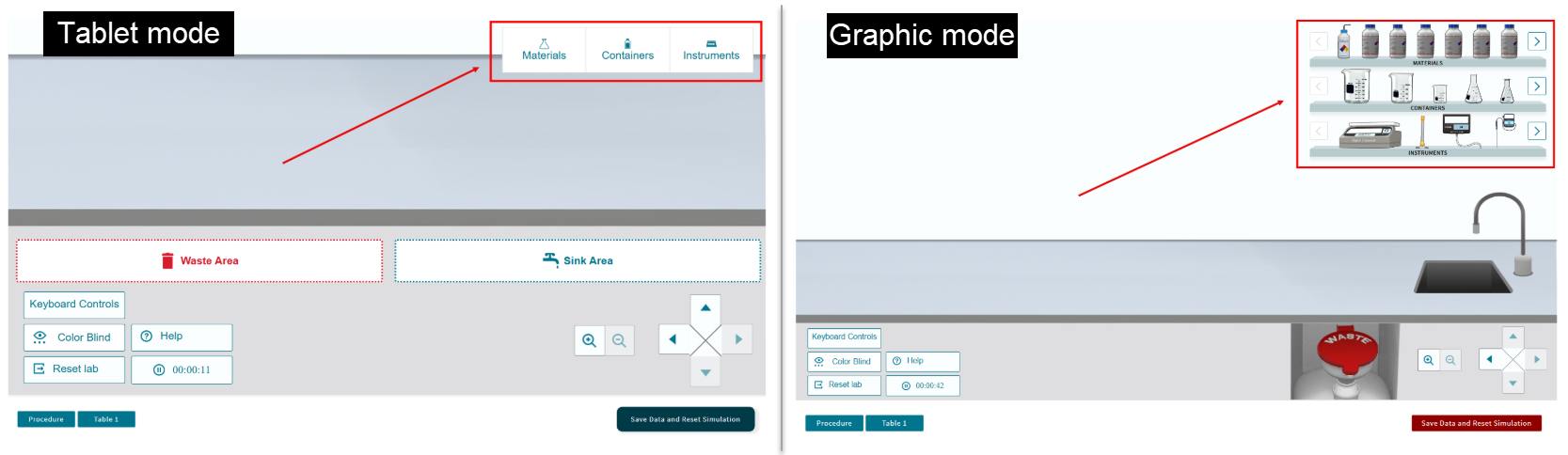Navigating Achieve Lab Simulations