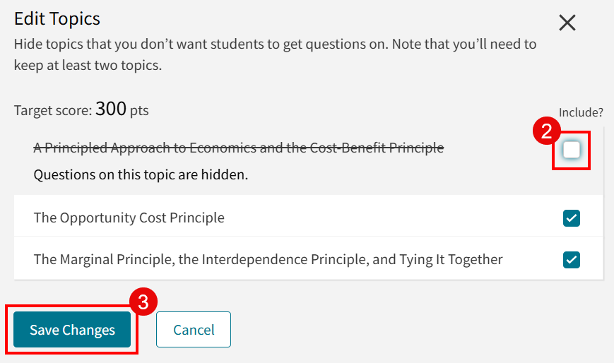 Assigning, editing, and reviewing Adaptive Quizzing (LearningCurve) activities in Achieve