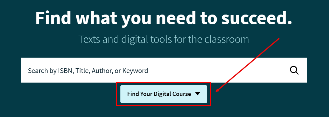Purchase access to your Achieve course in the Student Store