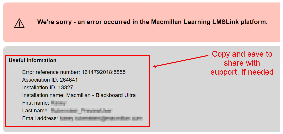 Instructors: Troubleshoot LMS integration issues