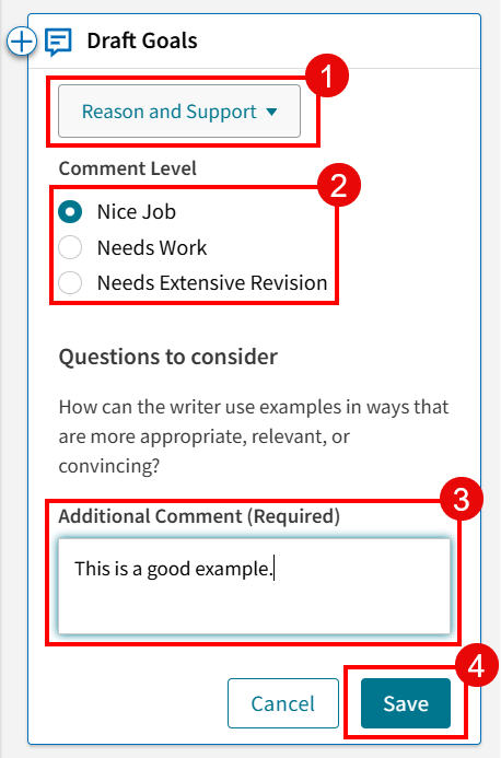 Complete a peer review for an Achieve Writing Assignment